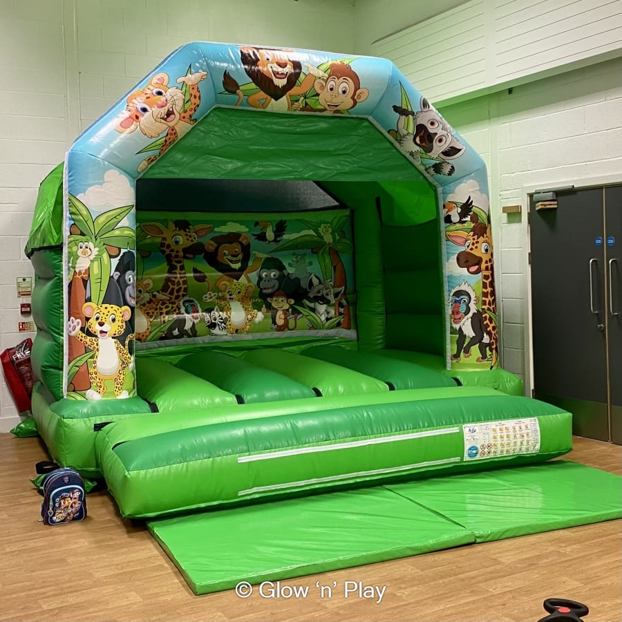 Jungle Bouncy Castle - Hire in Corby, Northamptonshire, Leicestershire ...